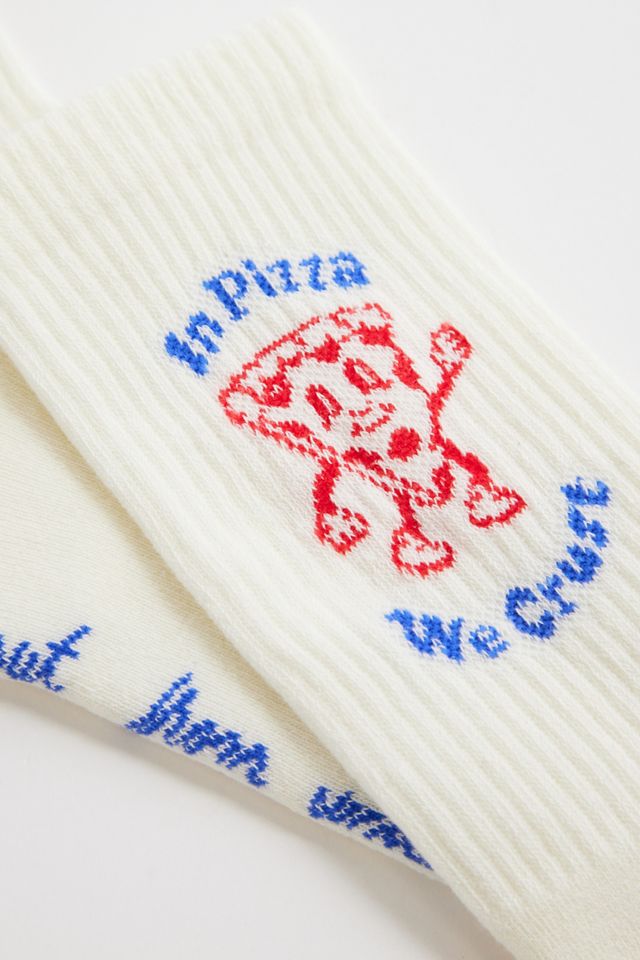 Out From Under In Pizza We Crust Socks | Urban Outfitters UK