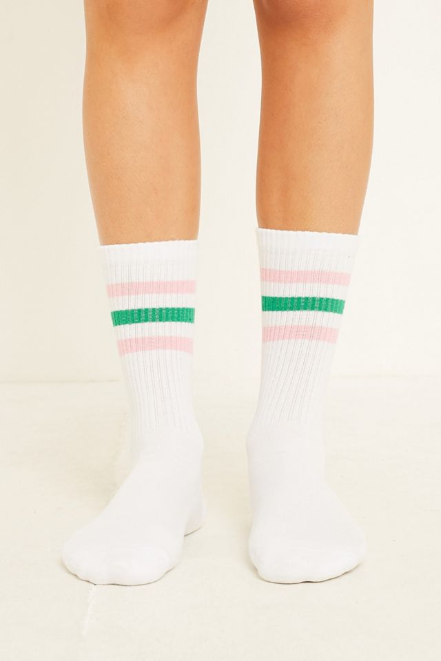 UO Stripe Sport Socks | Urban Outfitters UK