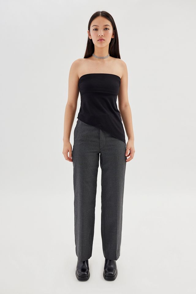 UO Y2K Asymmetrical Tube Top | Urban Outfitters UK