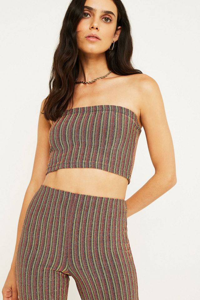 UO Multi-Stripe Tube Top | Urban Outfitters UK