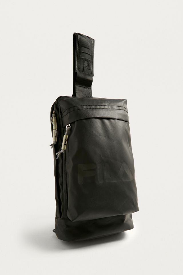 FILA Marshall Black Sling Bag | Urban Outfitters UK