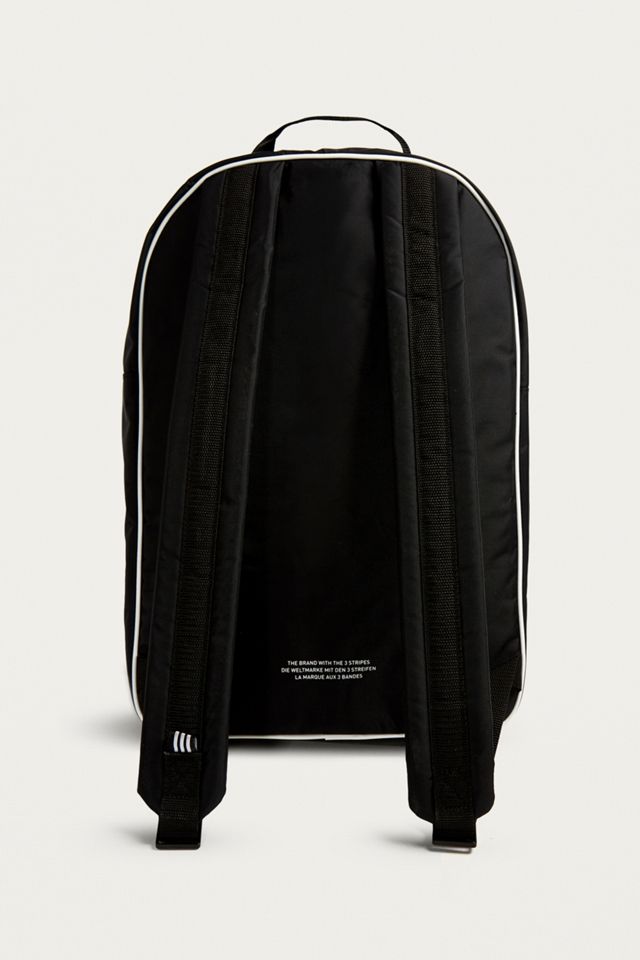 adidas Originals Adicolor Black Backpack | Urban Outfitters UK