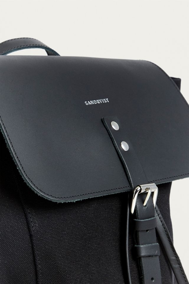 Sandqvist Alva Black Backpack | Urban Outfitters UK