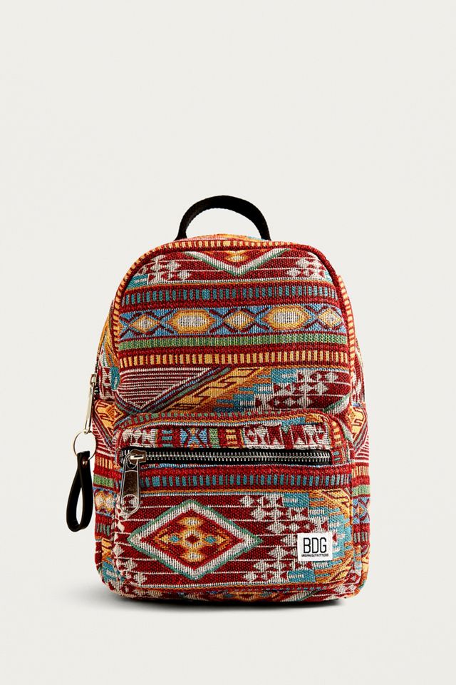 BDG Mini Tapestry Backpack | Urban Outfitters UK