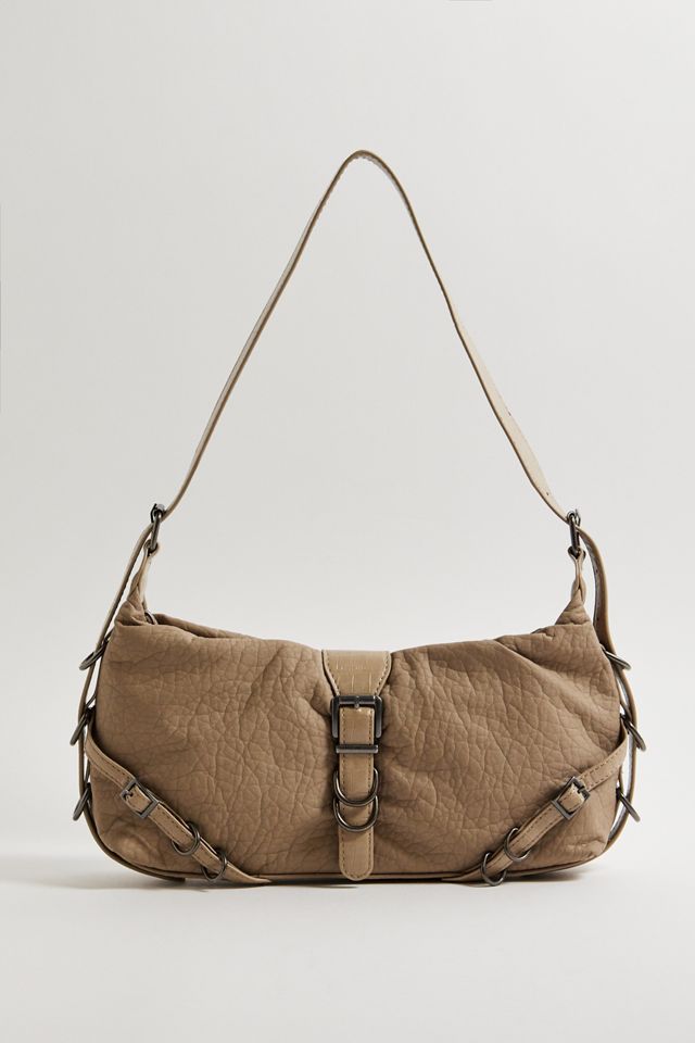 Hayden Small Faux Leather Slouch Shoulder Bag | Urban Outfitters UK