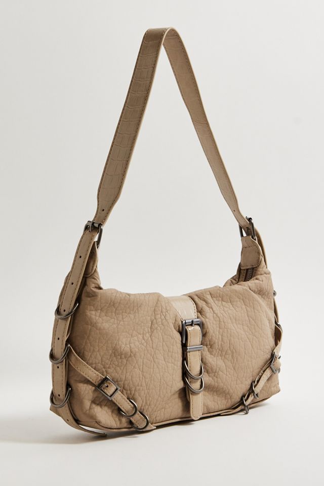 Hayden Small Faux Leather Slouch Shoulder Bag | Urban Outfitters UK