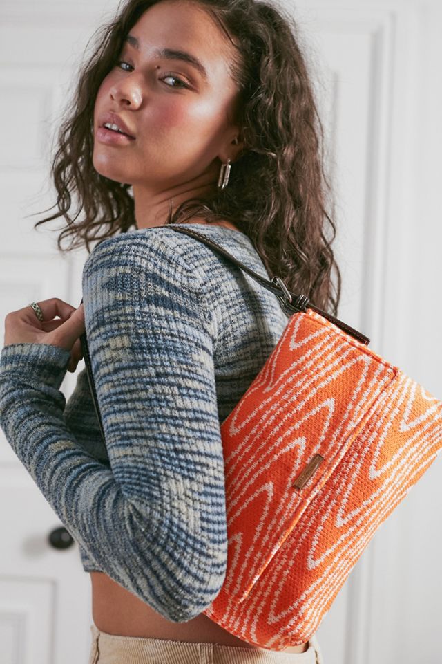 UO Knitted Patterned Shoulder Bag | Urban Outfitters UK