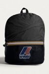 K-Way Black Packable Backpack | Urban Outfitters UK