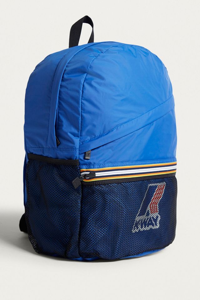 K-Way Blue Packable Backpack | Urban Outfitters UK