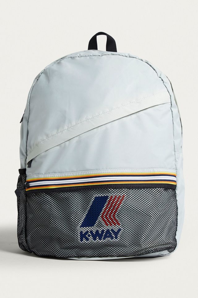 K-Way Grey Packable Backpack | Urban Outfitters UK