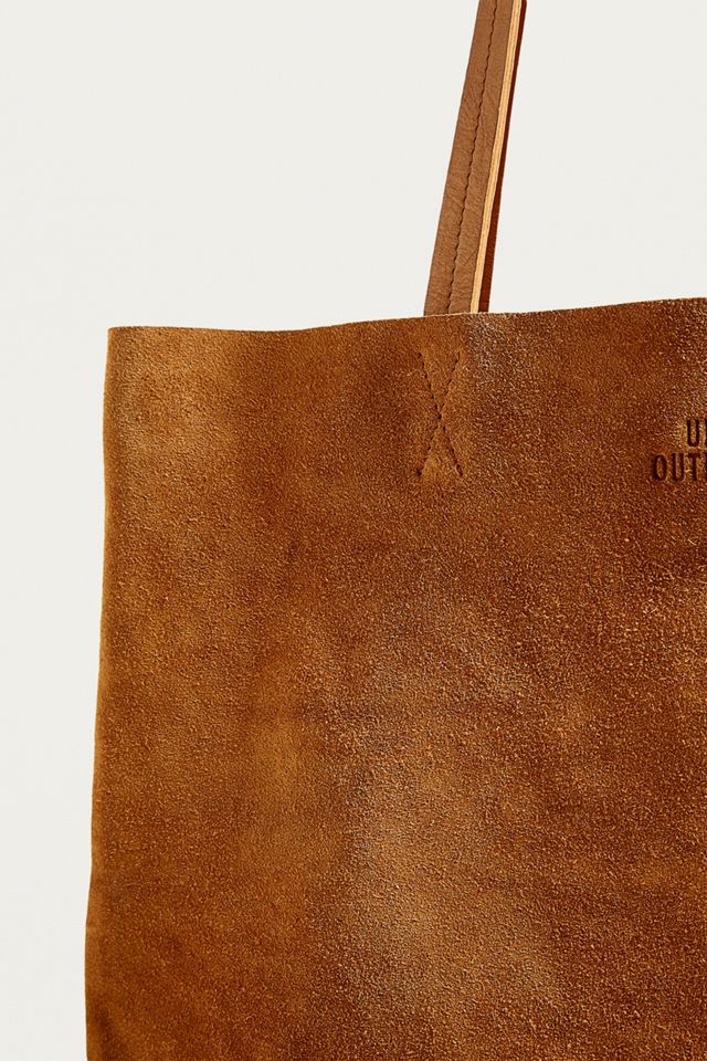 UO Tan Suede Tote Bag | Urban Outfitters UK