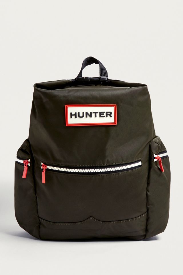 Hunter – Rucksack „Original“ aus Nylon in Khaki | Urban Outfitters DE