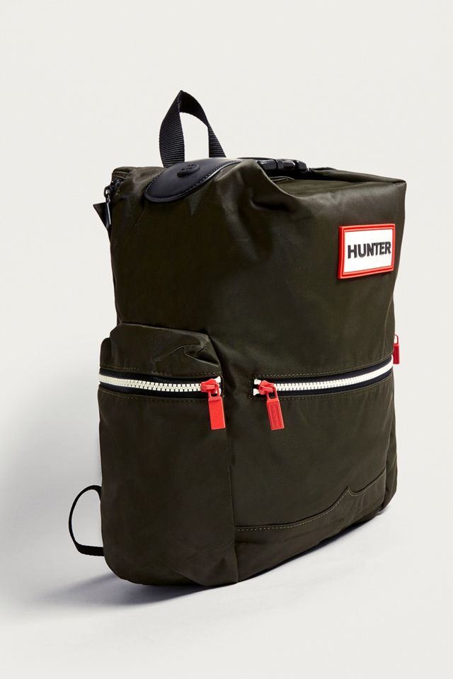 Hunter – Rucksack „Original“ aus Nylon in Khaki | Urban Outfitters DE