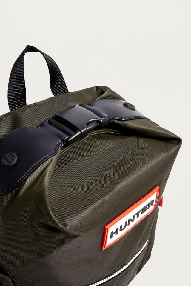 Hunter – Rucksack „Original“ aus Nylon in Khaki | Urban Outfitters DE