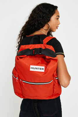 Hunter Orange Original Nylon Backpack | Urban Outfitters UK