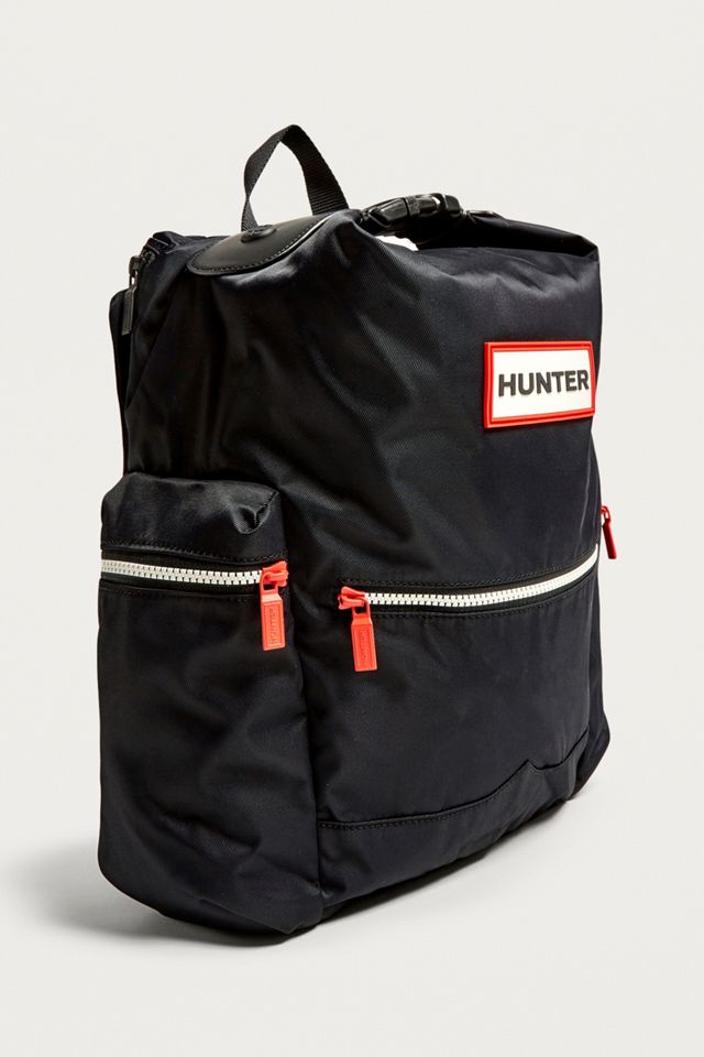Hunter Black Original Nylon Backpack | Urban Outfitters UK