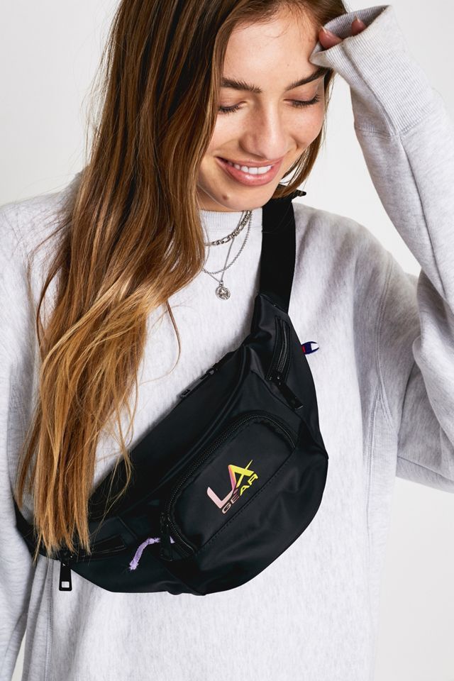 LA Gear Double Pocket Bum Bag | Urban Outfitters UK