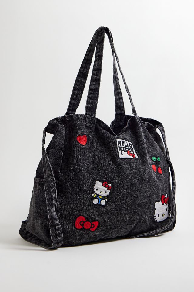 Daisy Street Hello Kitty Denim Sling Bag | Urban Outfitters UK