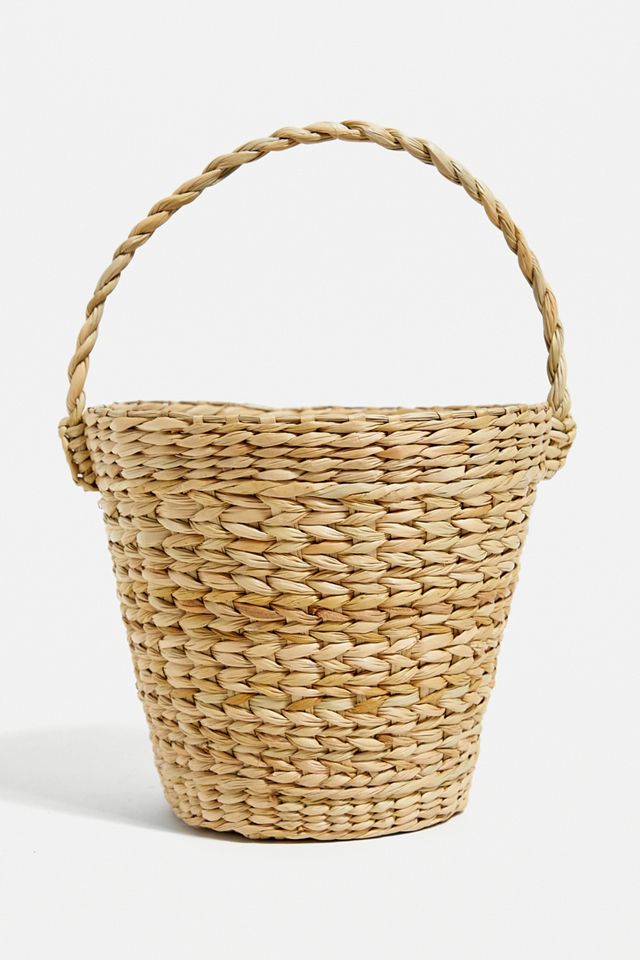 UO Straw Bucket Bag | Urban Outfitters UK