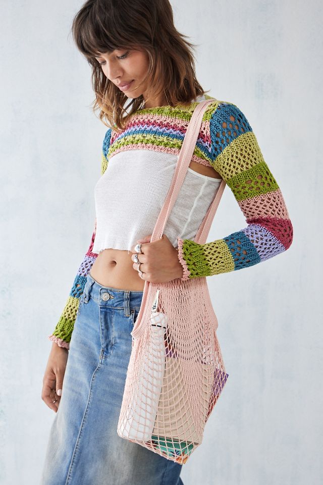 Turtle Bags Long Handled String Tote Bag | Urban Outfitters UK