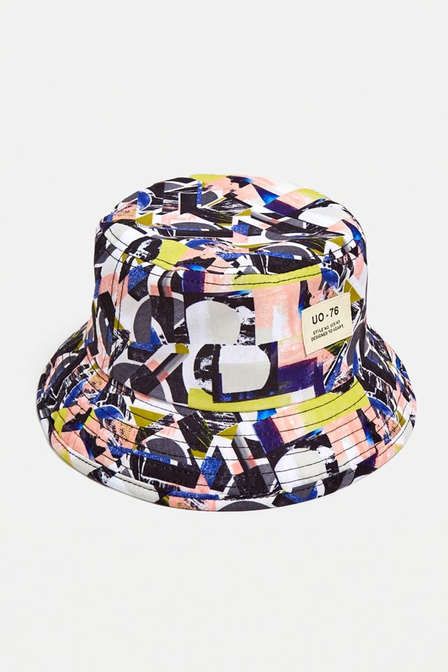 UO '80s Printed Bucket Hat | Urban Outfitters UK