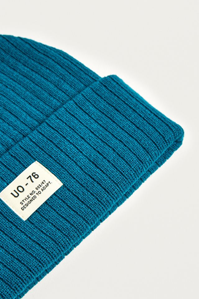 UO Utility Logo Patch Beanie | Urban Outfitters UK
