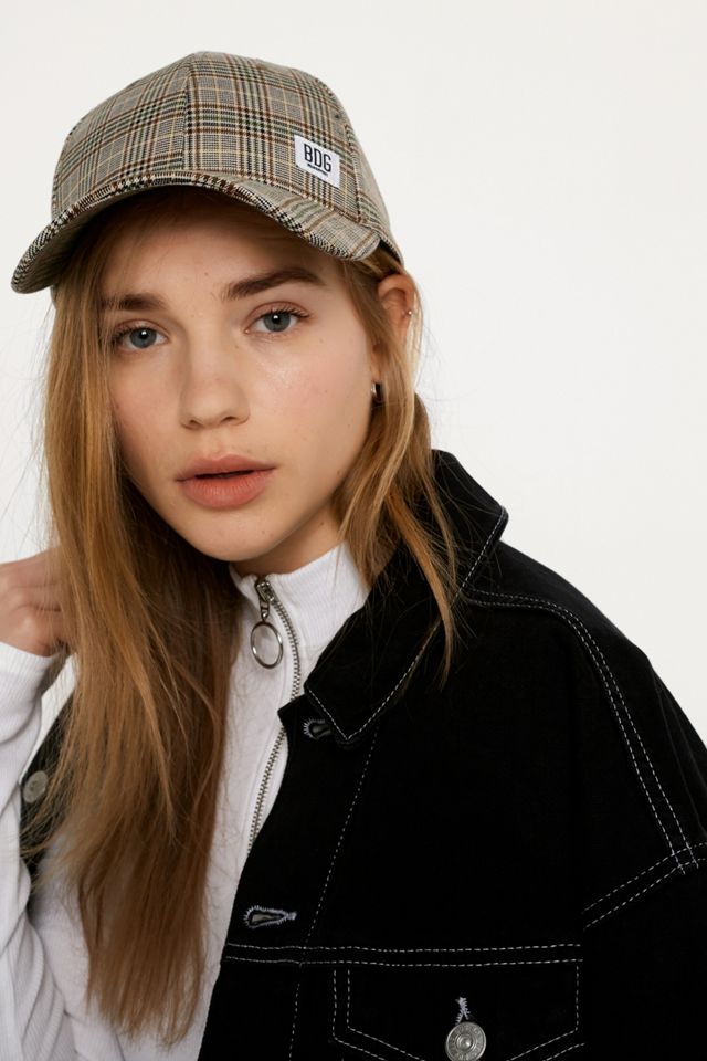 BDG Check Baseball Cap | Urban Outfitters FR