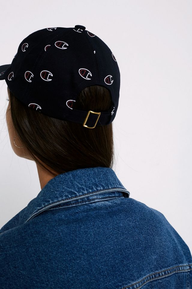 Champion Logo Print Baseball Cap | Urban Outfitters UK