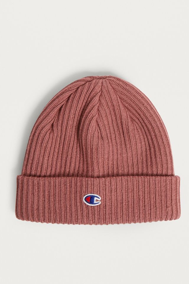 Champion Knit Logo Beanie | Urban Outfitters UK