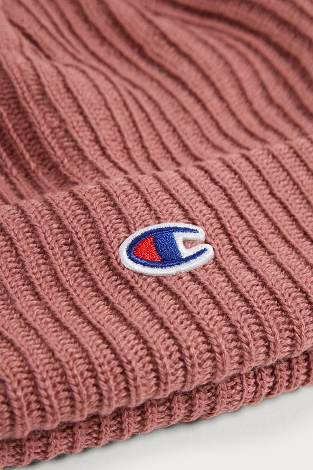 Champion Knit Logo Beanie | Urban Outfitters UK
