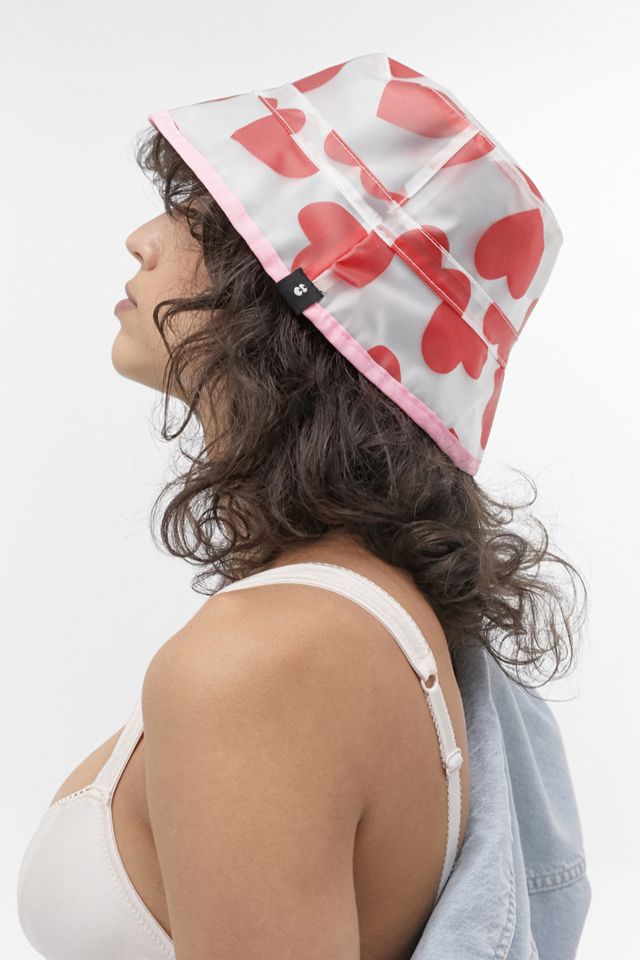 Lazy Oaf Heart Bucket Hat | Urban Outfitters UK