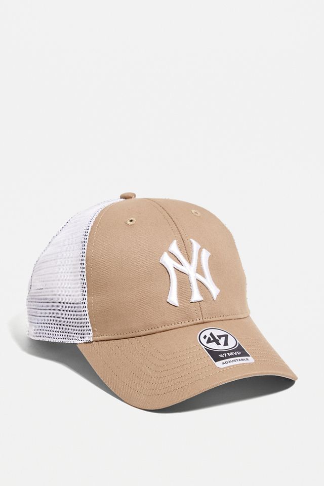 '47 Brand Beige NY Yankees Branson Cap | Urban Outfitters UK