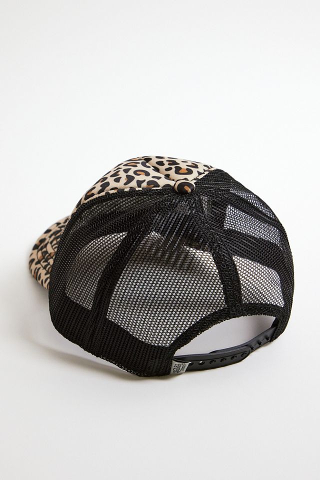 Von Dutch Leopard Print Tampa Trucker Cap | Urban Outfitters UK