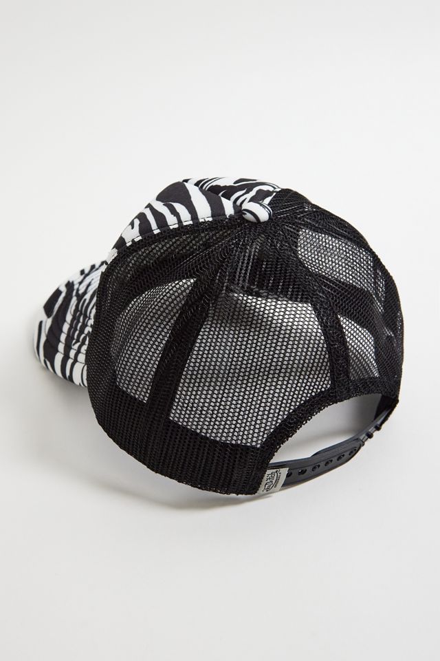 Von Dutch Zebra Print Trucker Hat | Urban Outfitters UK