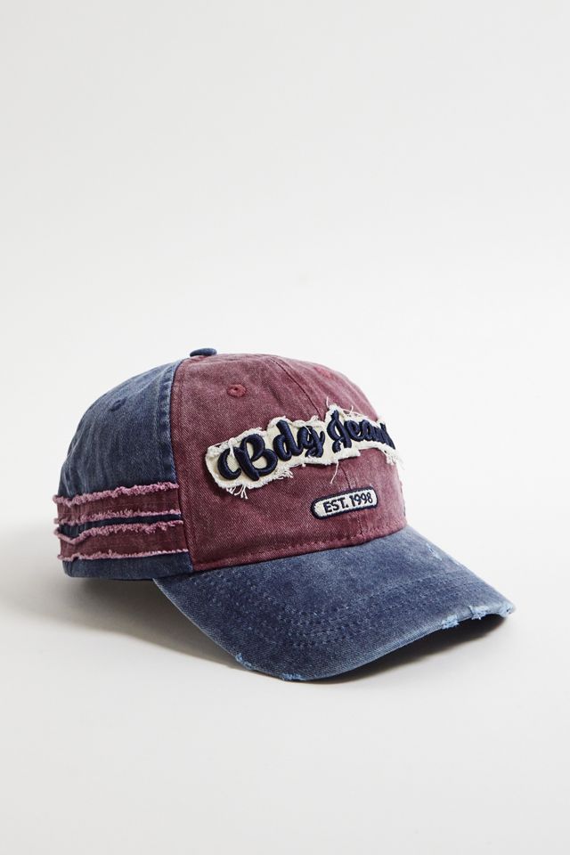 BDG Distressed Two Tone Cap | Urban Outfitters UK