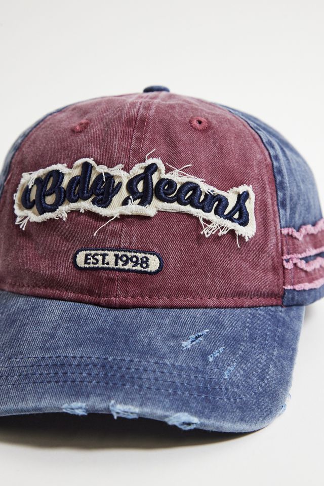 BDG Distressed Two Tone Cap | Urban Outfitters UK