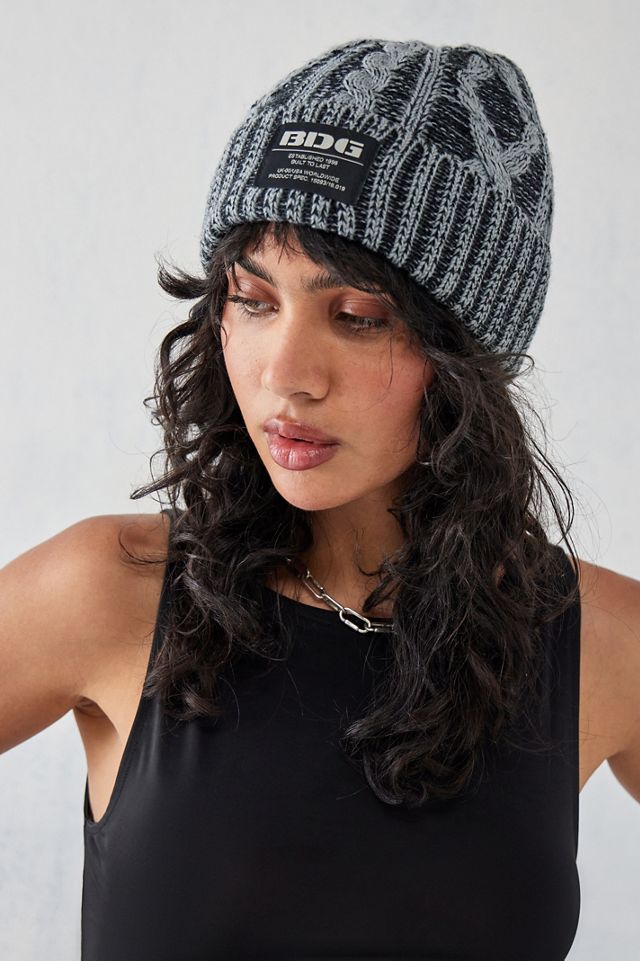 BDG Cable Knit Beanie | Urban Outfitters UK
