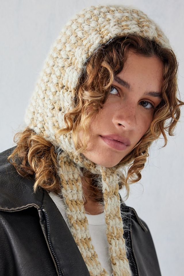 UO Chunky Loose Knit Bonnet | Urban Outfitters UK