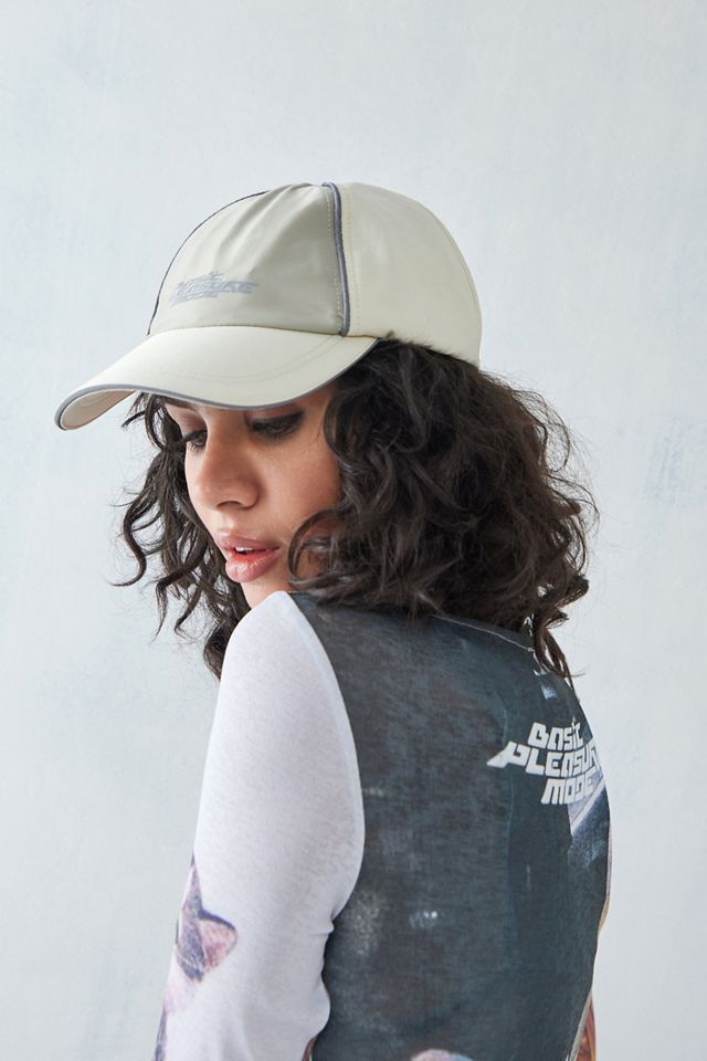 Basic Pleasure Mode Light Sand Reflective Nylon Cap | Urban Outfitters UK