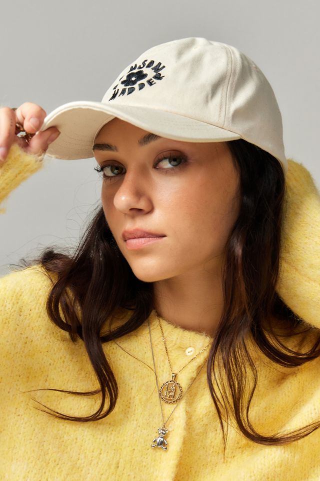Damson Madder UO Exclusive Embroidered Cap | Urban Outfitters UK