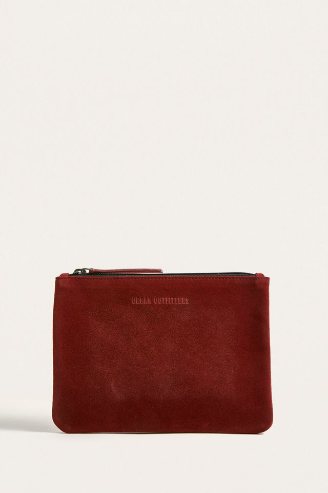 UO Large Suede Pouch | Urban Outfitters UK