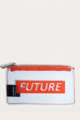 Future Clear Zipper Pouch | Urban Outfitters DE