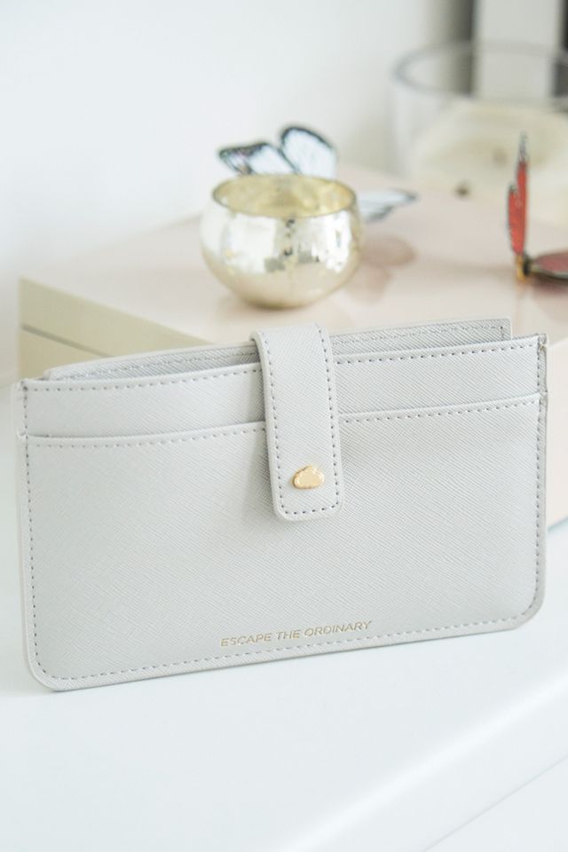 Estella Bartlett Escape the Ordinary Grey Travel Wallet | Urban ...