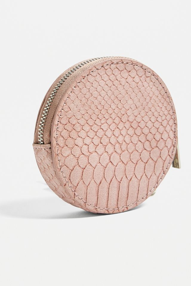 Estella Bartlett Pink Python Circle Coin Pouch | Urban Outfitters UK
