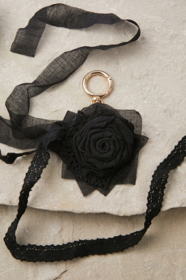 Lace Flower Corsage Keyring | Urban Outfitters UK