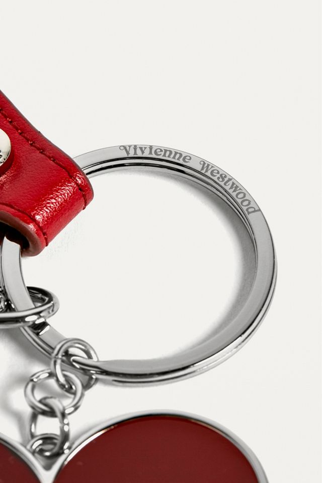 Vivienne Westwood Mirrored Heart Keyring | Urban Outfitters UK
