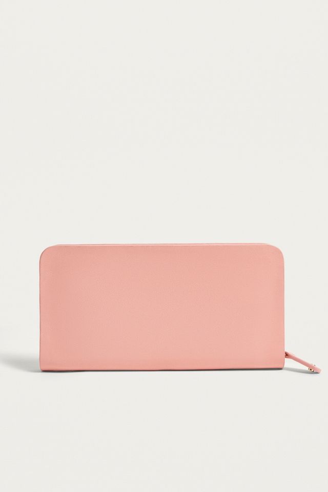 Vagabond Clean Pale Pink Leather Wallet | Urban Outfitters UK