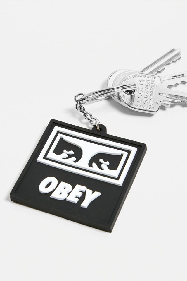 OBEY Icon Rubber Keyring | Urban Outfitters UK