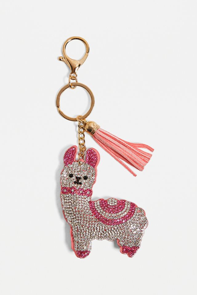 Llama Bling Keyring | Urban Outfitters UK