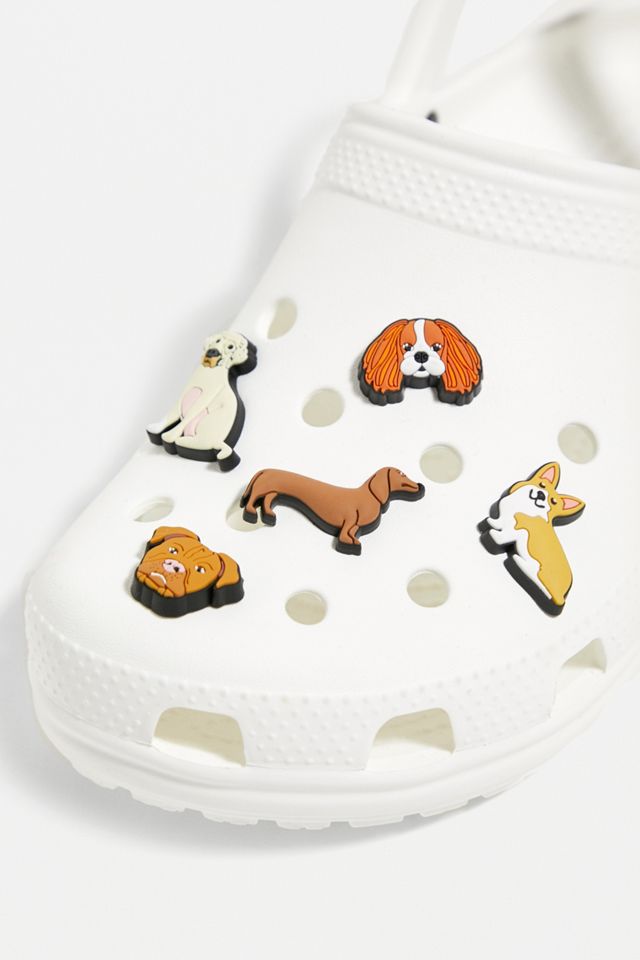 Crocs Puppy Jibbitz 5-Pack | Urban Outfitters UK